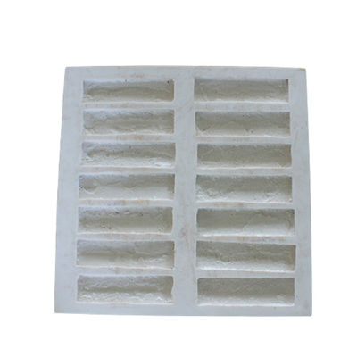 No Deforming T40mm Cast Stone Molds , Artificial Cultured Stone Molds