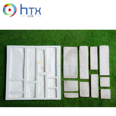 Artificial Marble Stone Veneer Rubber Molds Wall Panels Stone Silicone Mold