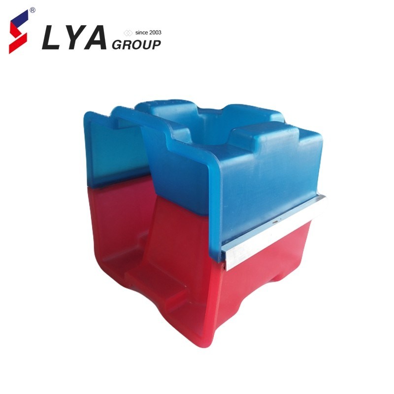 Blue Red Stumble Block Moulds , Male Female Interlocking Block Mould