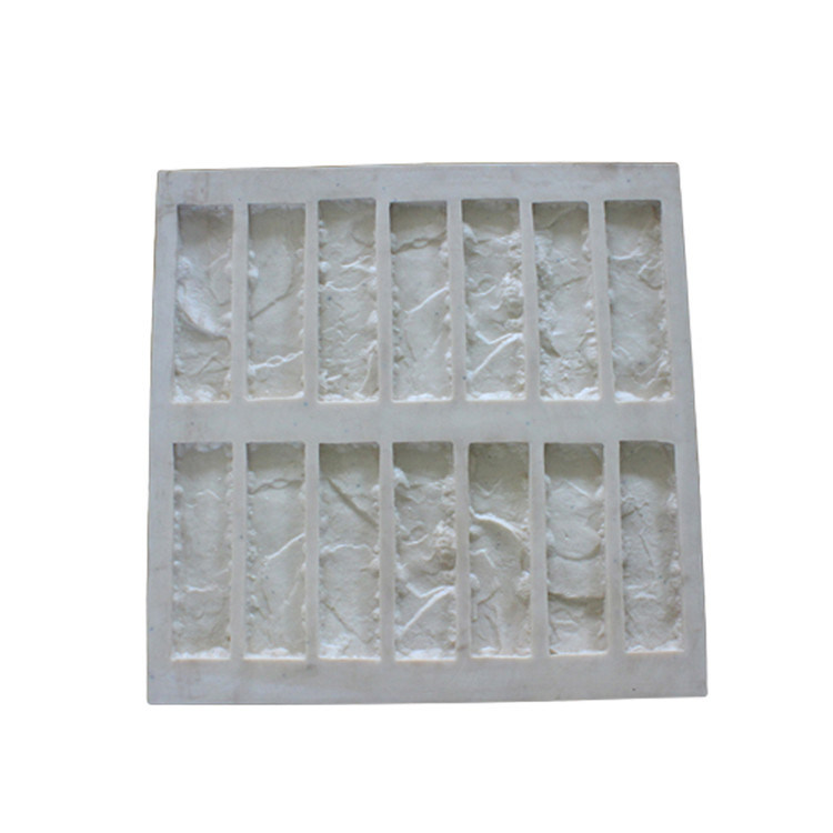 H45mm Artificial Silicone Stone Molds , T20mm Fake Stone Molds