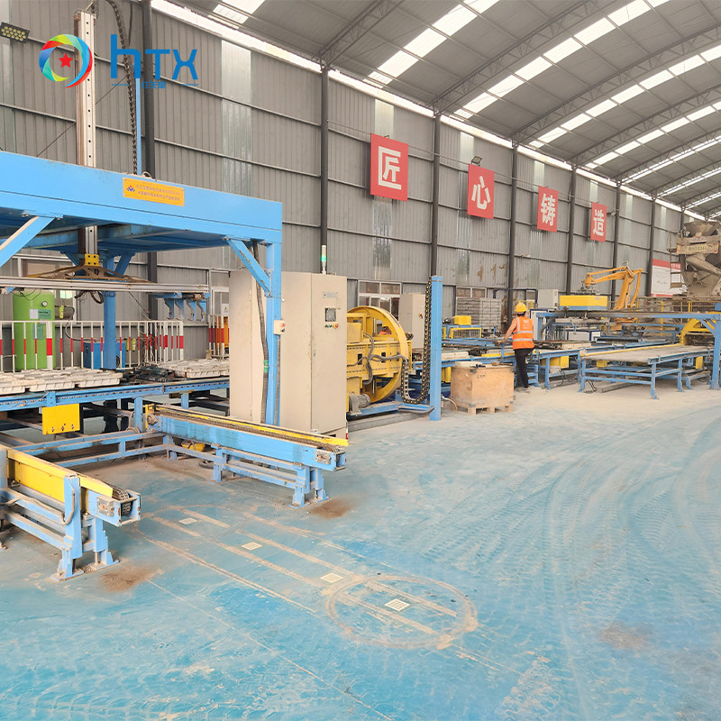 Smooth Face Concrete Sleepers Making Machine Veneer Stone Production Line