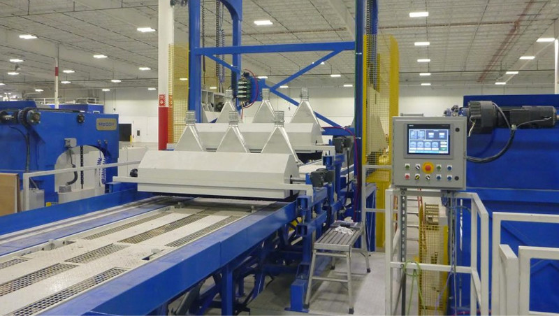 Smooth Face Concrete Sleepers Machine Wet Cast Concrete Machinery