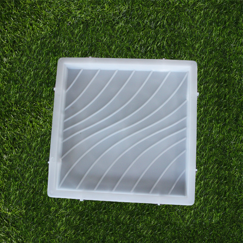 Precast Rubber Interlock Plastic Paver Mould ISO9001 Listed