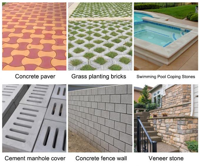 Efficient Wet Cast Concrete Machine Retaining Wall Block Machine